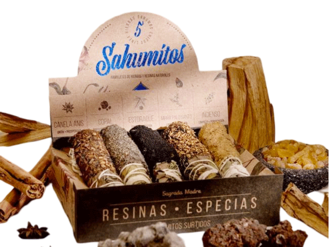 Kadilo zvitek Sagrada Madre Smudge Sahumitos - dišeče smole – Madal Bal ...